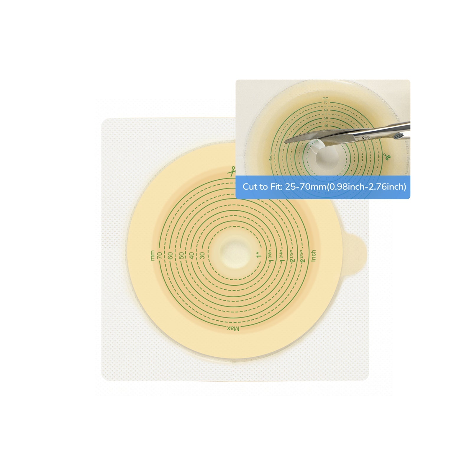 HEAGI Skin Barrier for 2-Piece Colostomy Bag Osotmy Bag – HEAGI ...