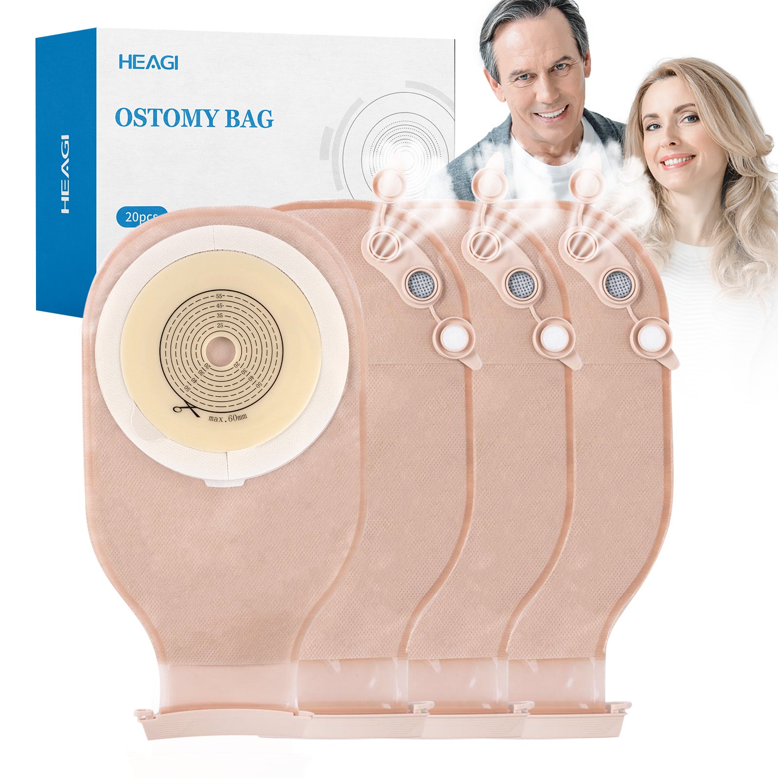 HEAGI Colostomy Bags with Exhaust Holes for Odor Control – HEAGI ...